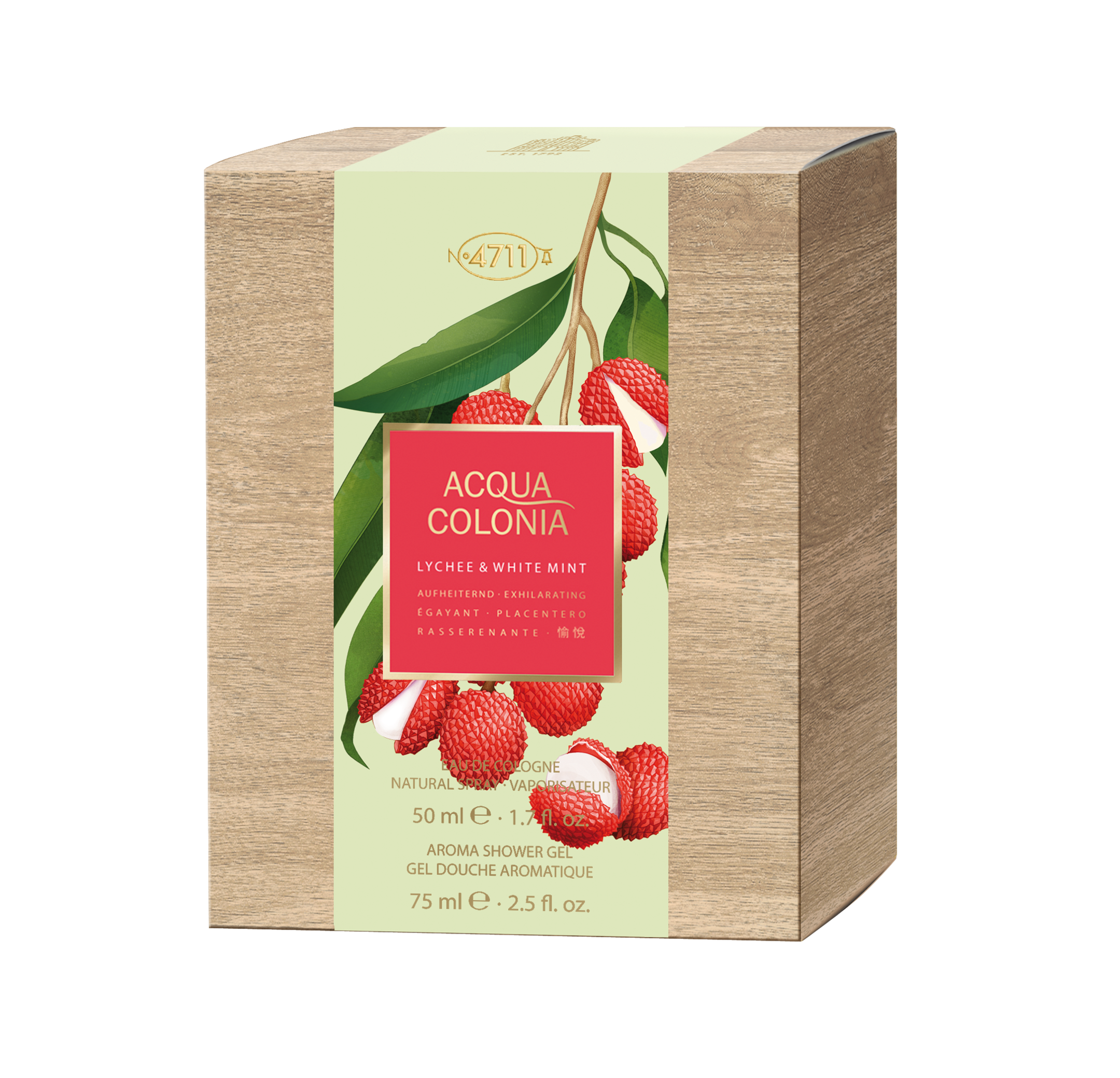 4711 Acqua Colonia Lychee & White Mint Gift Set