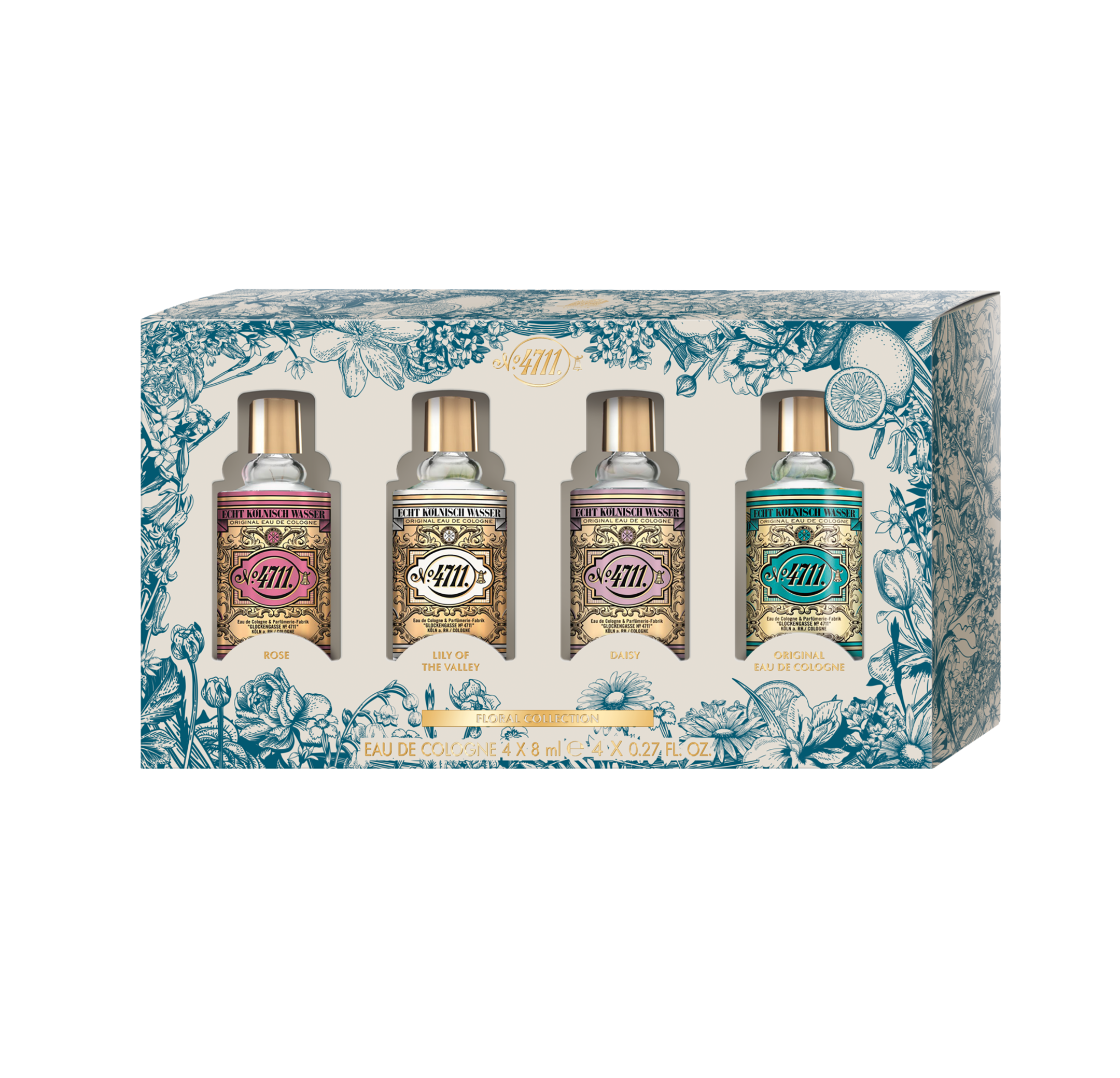 4711 Floral Collection Miniaturenset